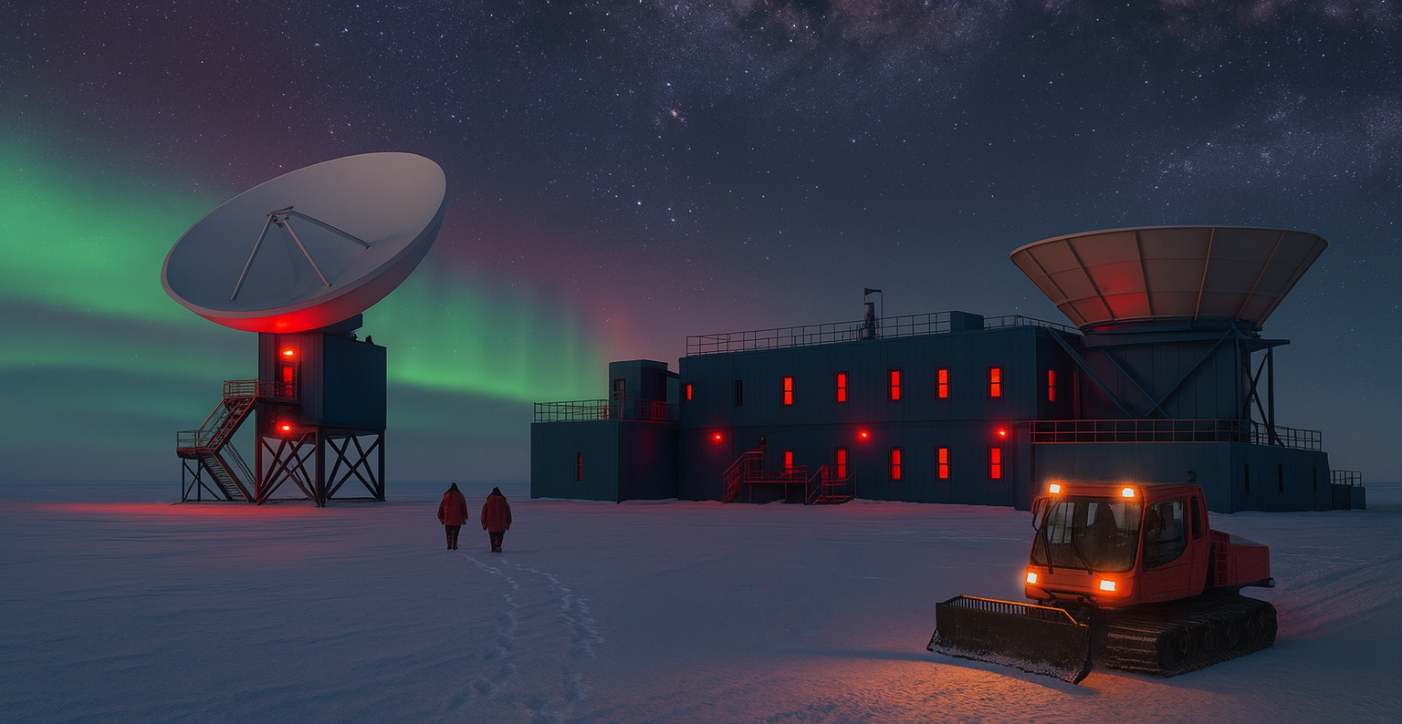 South Pole BART - Telescope Tower & Control Room | VFLA - Vaught Frye ...